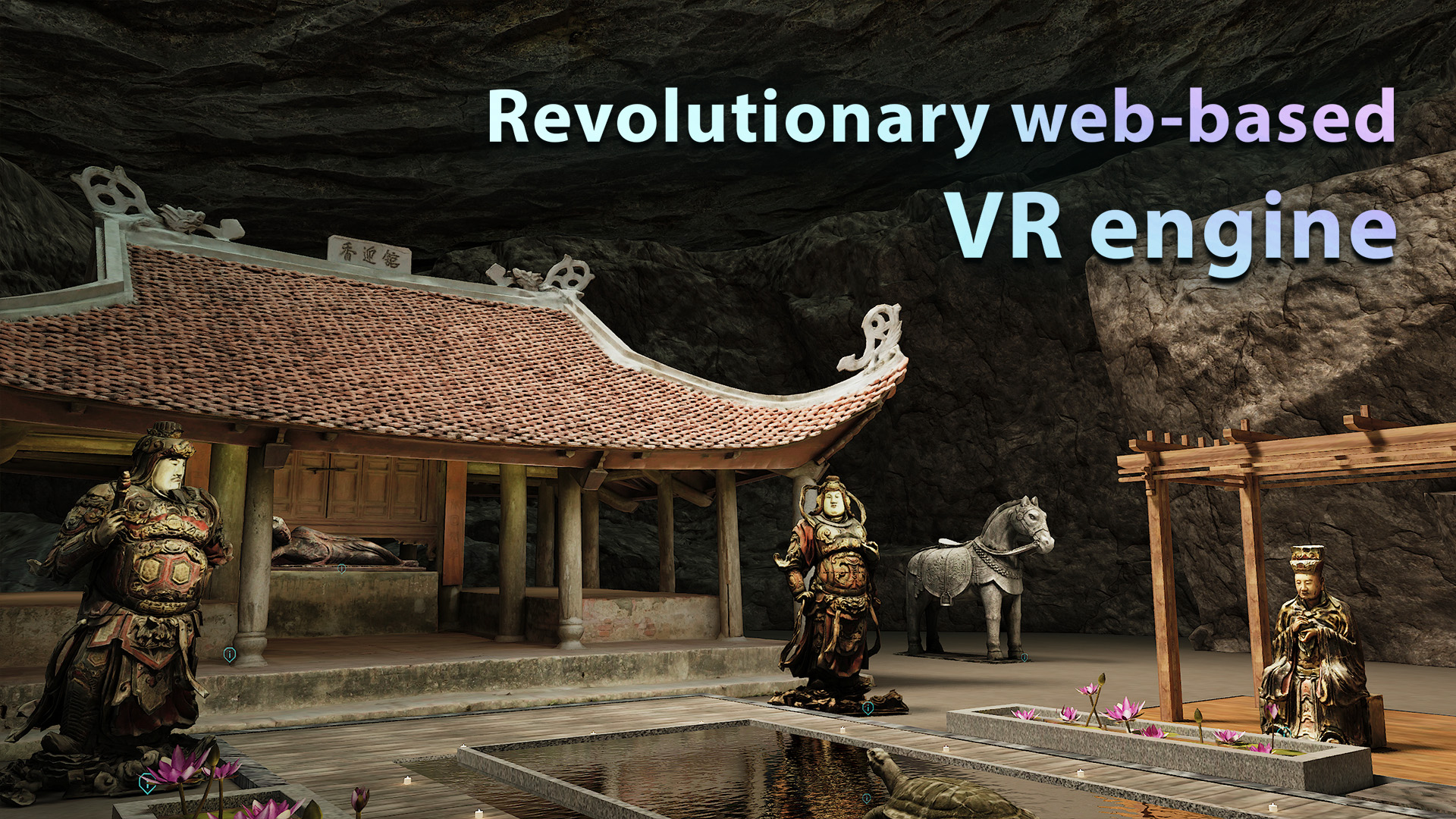 Revolutionary VR engine for web - Viz4D